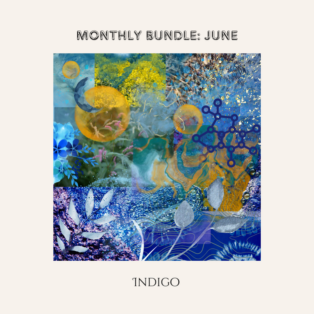 JUNE BUNDLE – BLUE DYE SUPPLY (Optional for 1-Year Professional Course ...