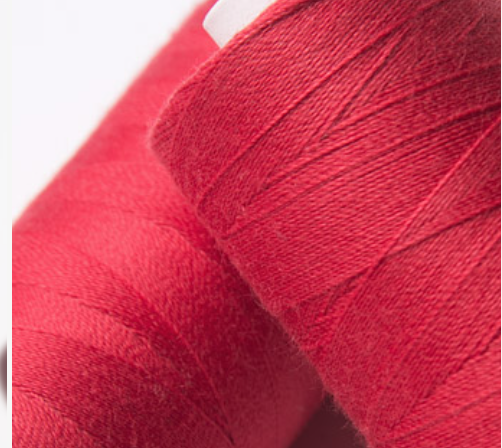 ORGANIC COTTON THREAD 500m ~ Red 100 – AppleOak FibreWorks