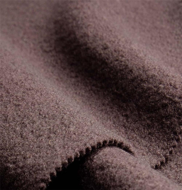 ITALIAN WOOLWALK FABRIC ~ Peat | 100 % Mulesing-Free Wool (WHILE STOCK ...