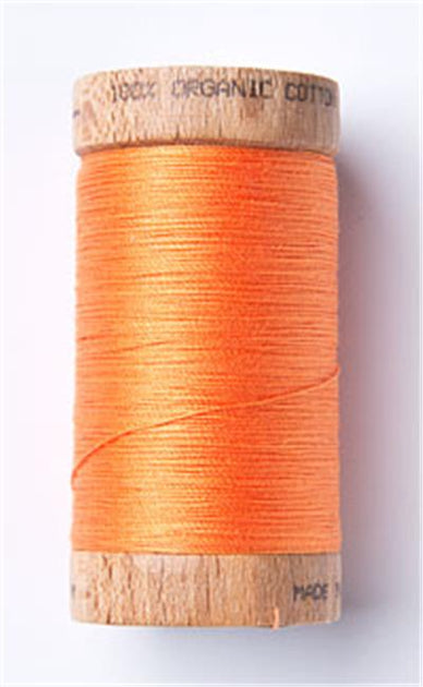 ORGANIC COTTON THREAD ~ Orange 4804 – AppleOak FibreWorks